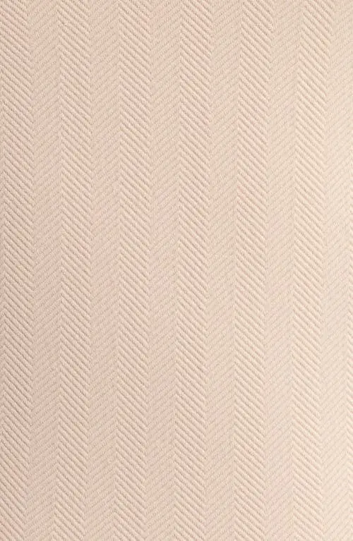 LAUREN INTIMATES Herringbone Seamless V-neck Camisole - Light Truffle