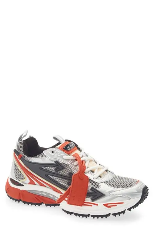 Off-White Be Right Back Sneaker - Grey/red