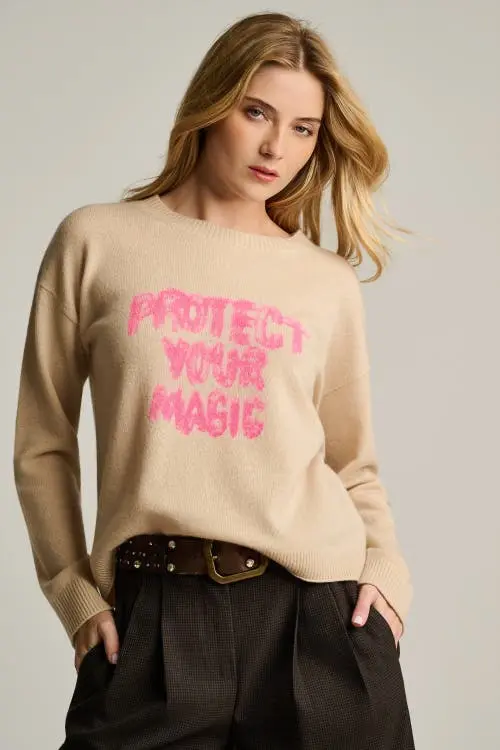 Lisa Todd Protect Your Magic Cashmere Sweater