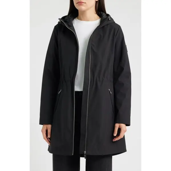 Calvin Klein Soft Shell Parka - Black