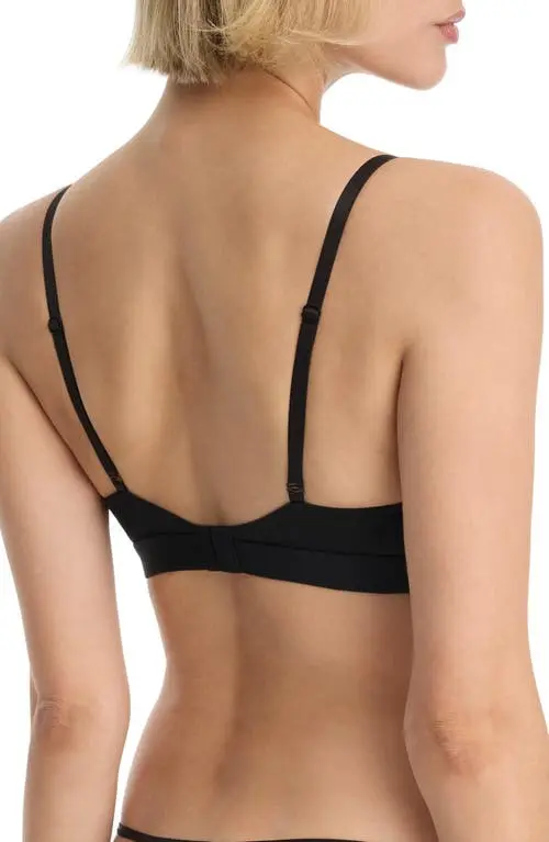 SKARLETT BLUE Late Night Faux Leather Triangle Bralette
