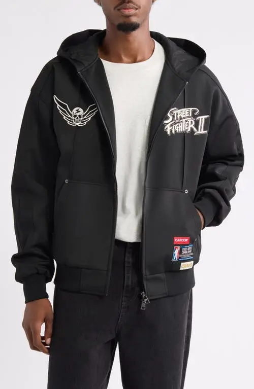 CRIMINAL DAMAGE X Street Fighter Ii M. Bison Padded Jacket