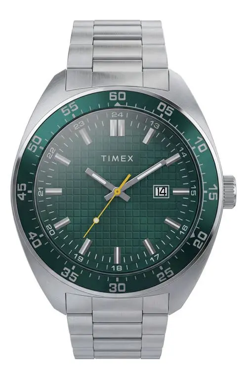 Timex® Stainless Steel Three-hand Watch - Silver