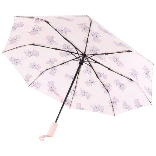 Disney Angel All Over Print Auto Open And Close Umbrella