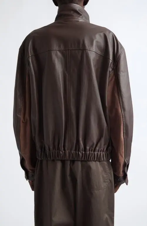 LEMAIRE Soft Paper Leather Jacket