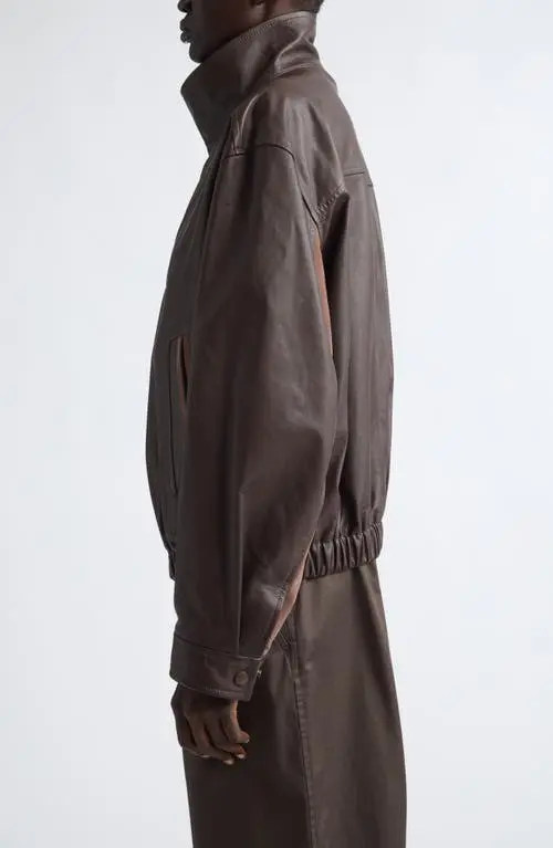 LEMAIRE Soft Paper Leather Jacket