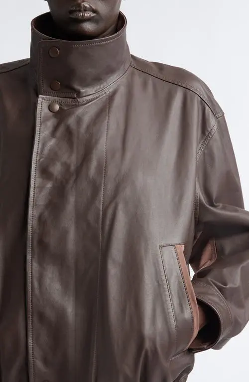 LEMAIRE Soft Paper Leather Jacket