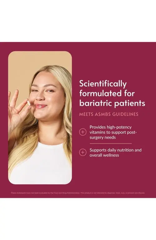 BARIATRIC ADVANTAGE Ultra High Potency Daily Multivitamin Capsules 90 Capsules