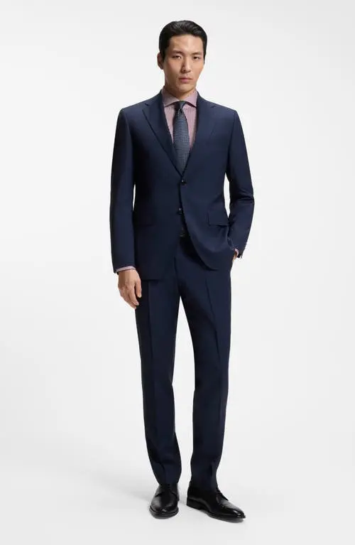 BOSS Hank Slim Fit Stripe Dress Shirt
