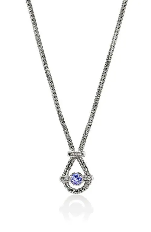 John Hardy Icon Sterling Pendant Necklace - Silver