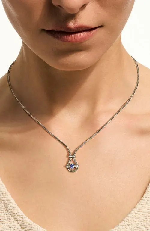 John Hardy Icon Sterling Pendant Necklace