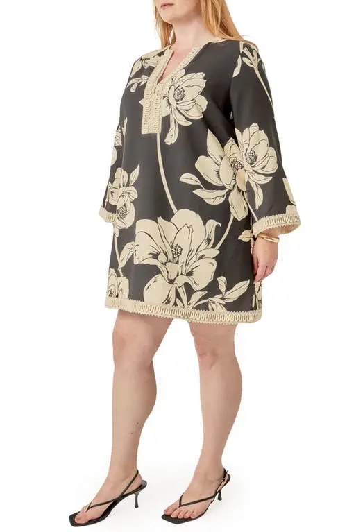 English Factory Floral Cotton Minidress