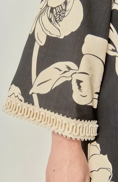 English Factory Floral Cotton Minidress
