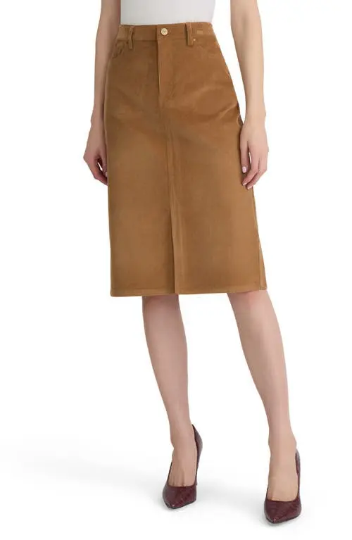 Jones New York Corduroy Midi Skirt
