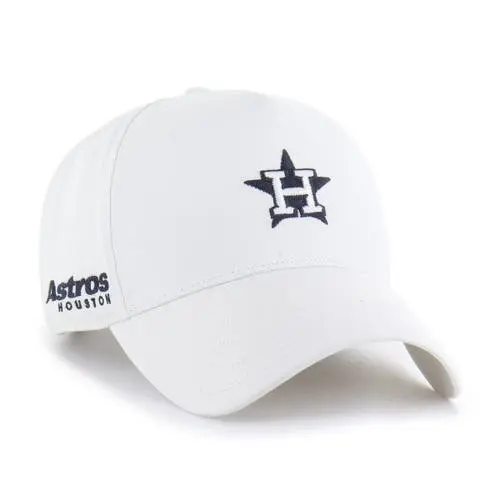'47 47 Houston Astros Foundational Pinch Offside Adjustable Hat - Cream