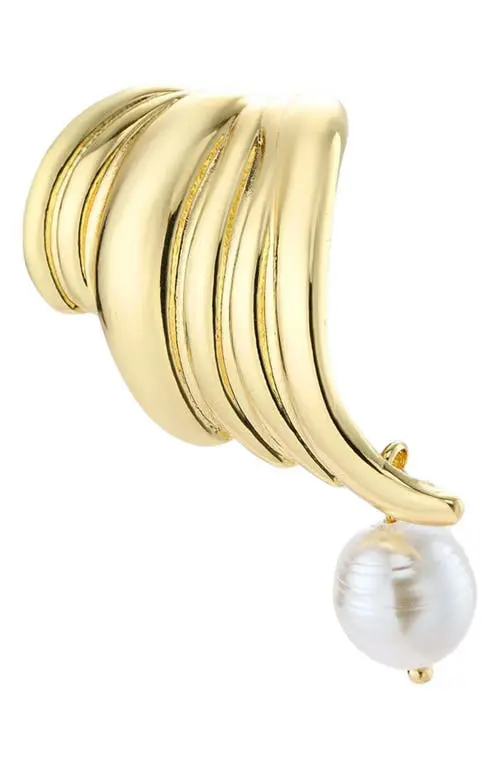 PETIT MOMENTS Canyon Imitation Pearl Earring Jackets