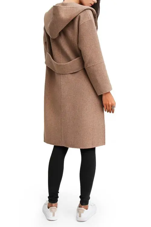 BELLE & BLOOM Walk This Way Wool Blend Oversized C