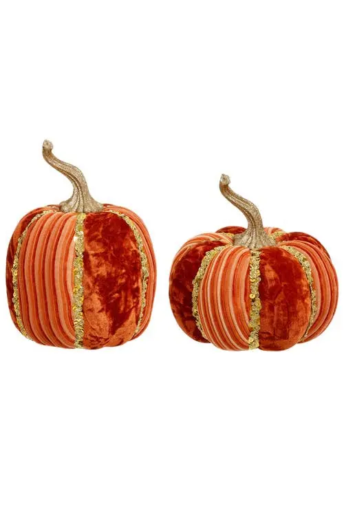 MARK ROBERTS Velvet Pumpkin, Orange
