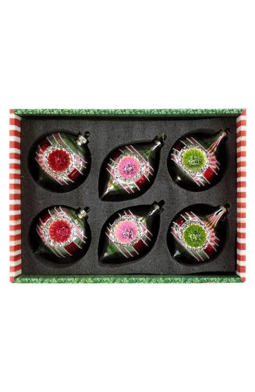 MARK ROBERTS Striped Reflectory Ornament