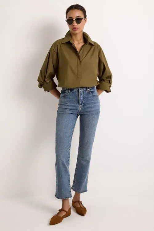 MARIE OLIVER Dallas Top