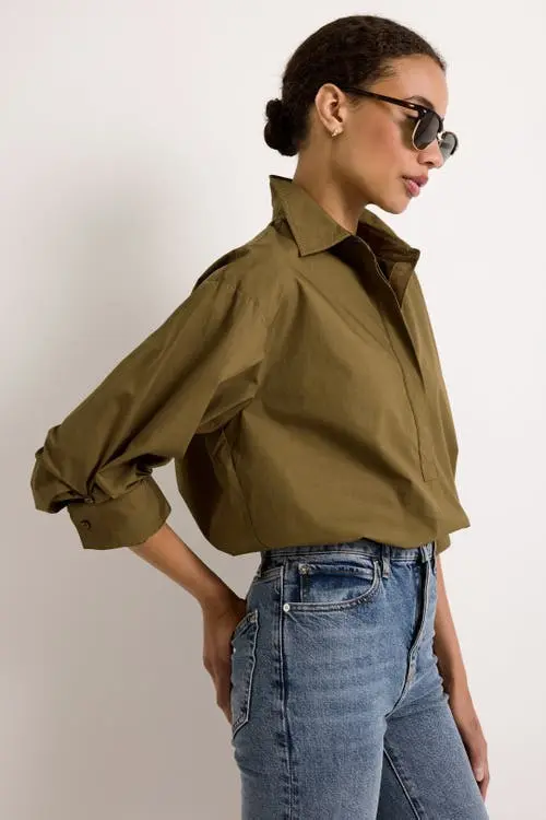 MARIE OLIVER Dallas Top