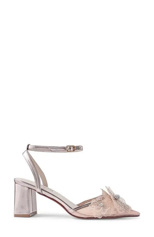 TOUCH UPS Opal Pointed Toe Pump - Champagne