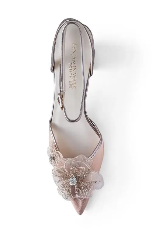 TOUCH UPS Opal Pointed Toe Pump - Champagne