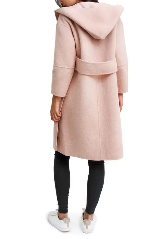 BELLE & BLOOM Walk This Way Wool Blend Oversized Coat