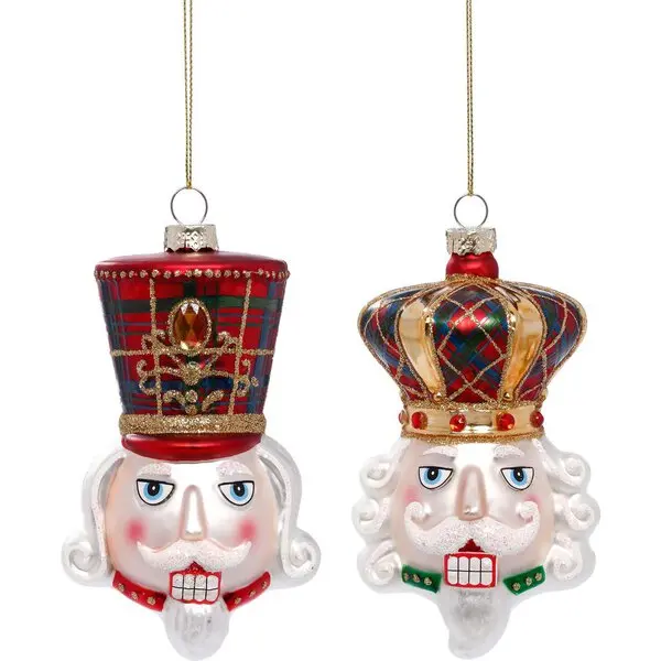 MARK ROBERTS Festive King Nutcracker Ornament