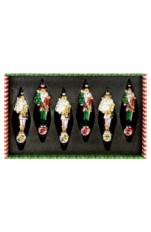 MARK ROBERTS Festive Nutcracker Ornament