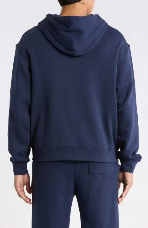 MUSEUM OF PEACE & QUIET Stencil Logo Graphic Zip Hoodie