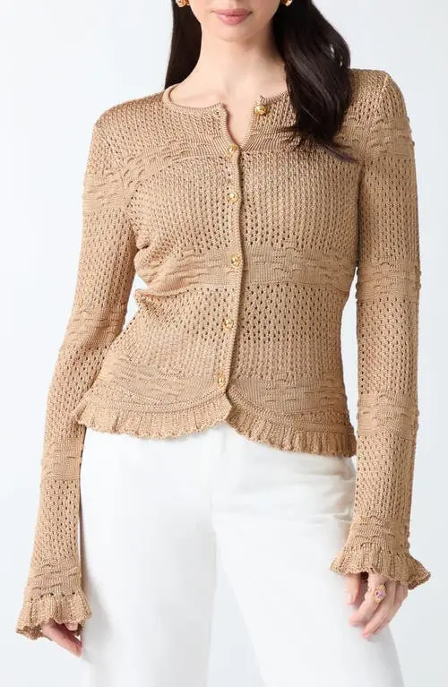MARCIANO Marcie Cardigan - Beige