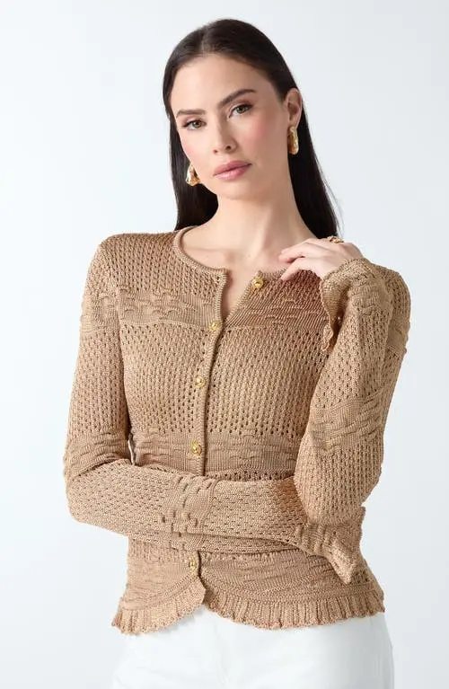 MARCIANO Marcie Cardigan - Beige