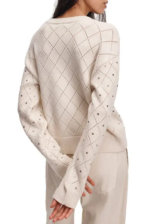 Rag & Bone Emma Embellished Wool Sweater