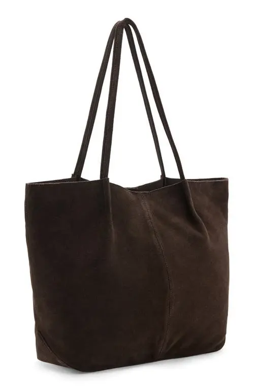 Mango Suede Shoulder Bag