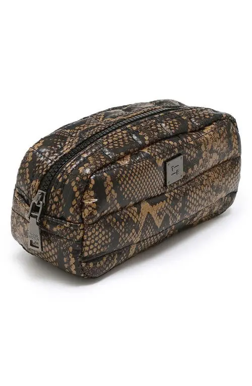 THINK ROYLN Touch-up Carryall Essentials Faux Leather Pouch