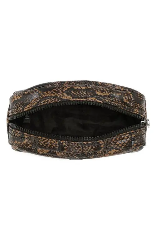 THINK ROYLN Touch-up Carryall Essentials Faux Leather Pouch