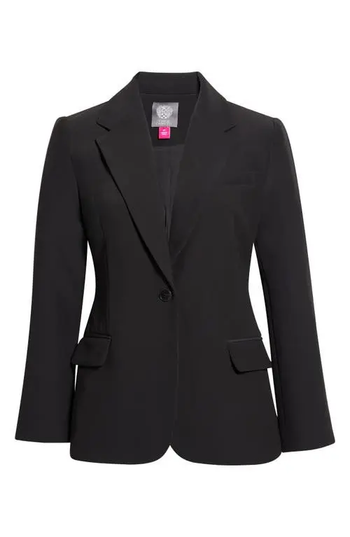 Vince Camuto Single-breasted Notched Lapel Blazer