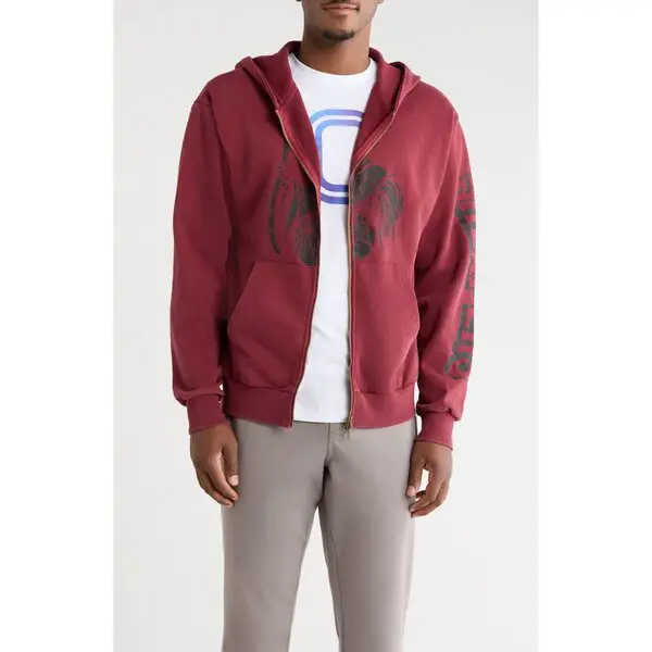 OVERTIME Graphic Zip Hoodie
