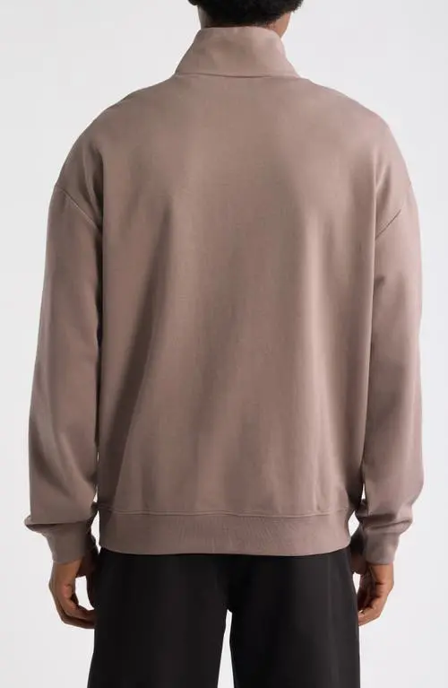 BOSS Dalizip Cotton Quarter-zip Pullover