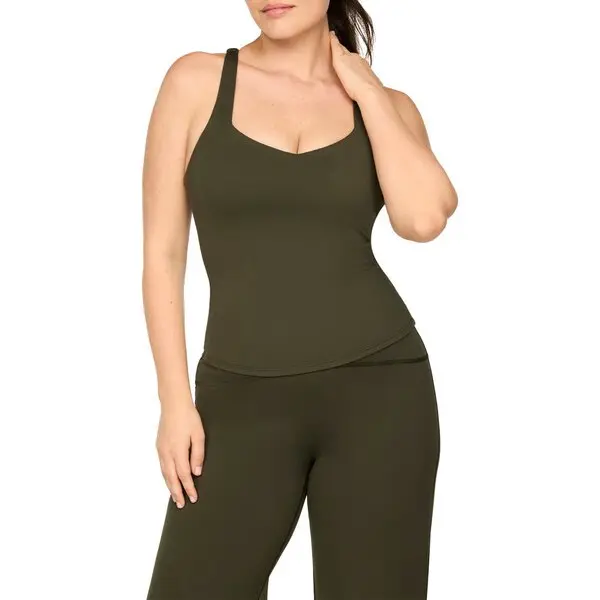 Spanx Strappy Tank - Monstera