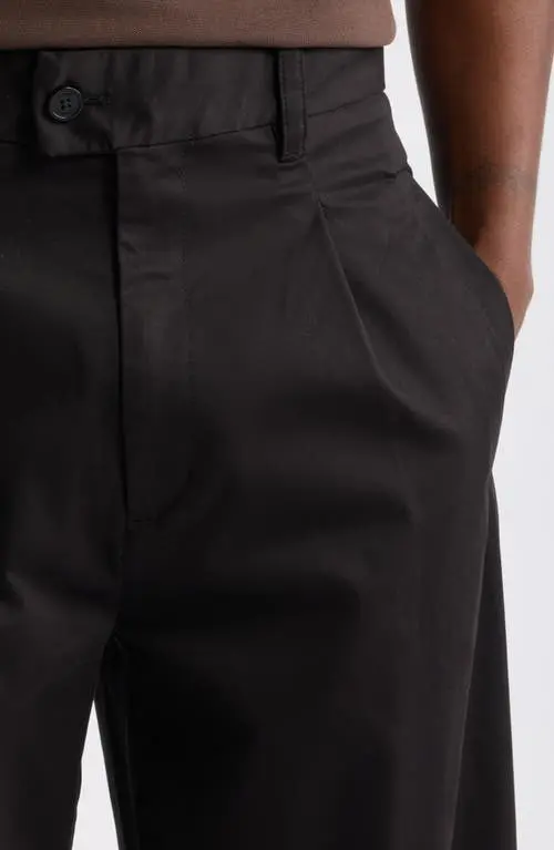 BOSS Pleated Wide Leg Trousers