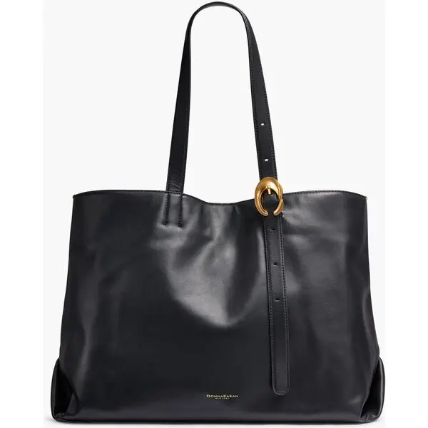 Donna Karan New York Brocade Tote Bag - Black/gold