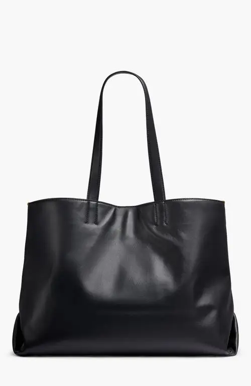 Donna Karan New York Brocade Tote Bag - Black/gold
