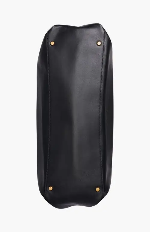 Donna Karan New York Brocade Tote Bag - Black/gold