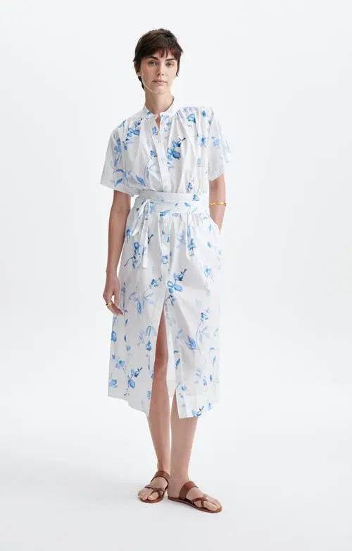 Vanessa Bruno Ghala Floral Shirt Dress