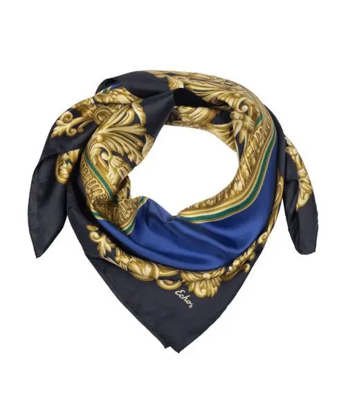 Echo Picture Frame Silk Square - Navy