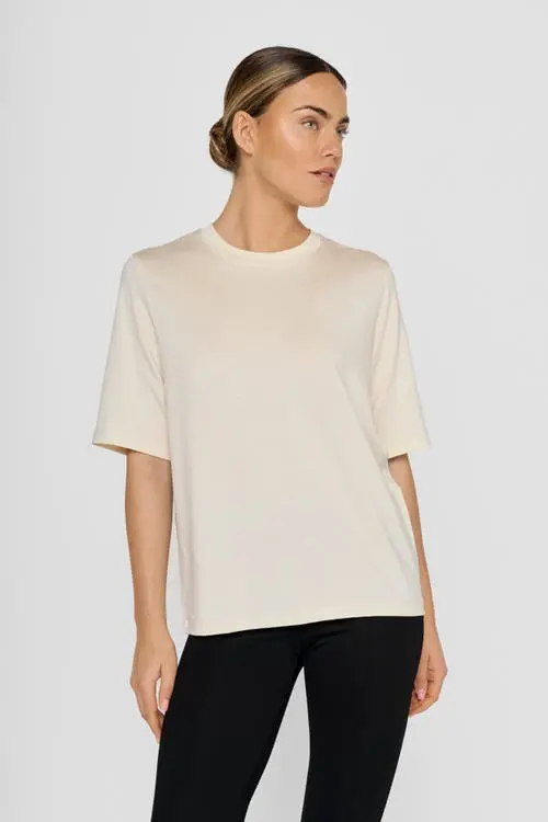 RESIDUS Bottas Relaxed Jersey T-shirt - Paper