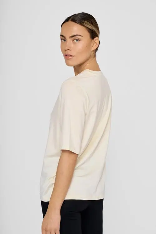 RESIDUS Bottas Relaxed Jersey T-shirt - Paper