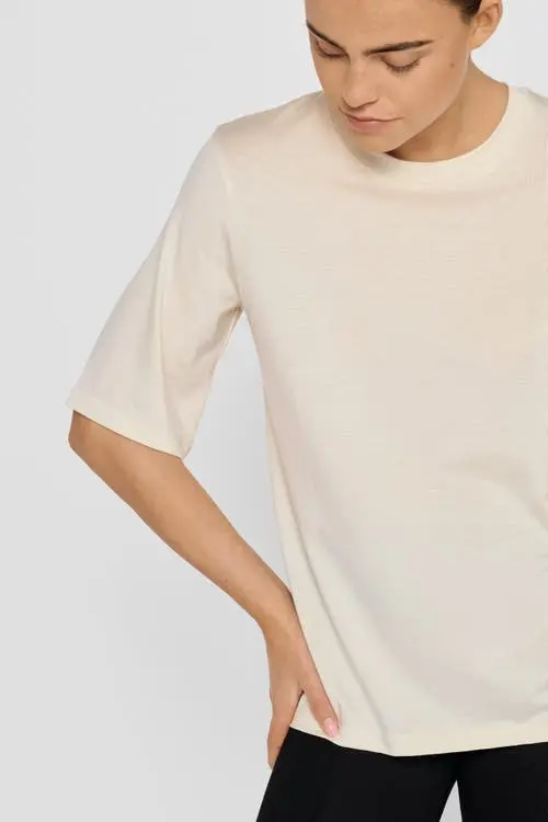 RESIDUS Bottas Relaxed Jersey T-shirt - Paper